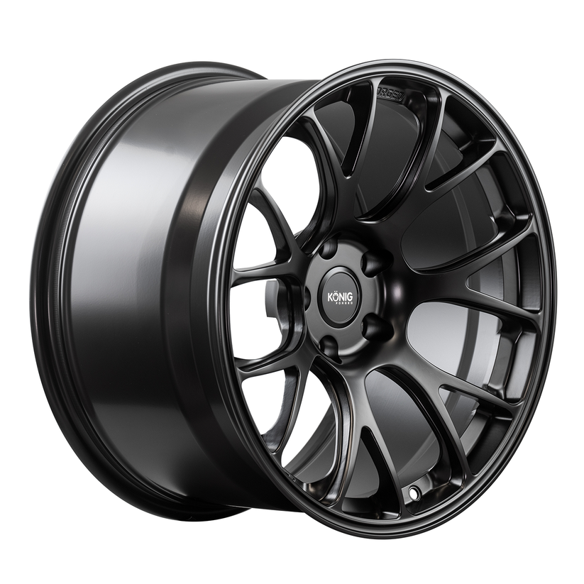Konig 18" Forged F1M 5x112 Wheel - Satin Black – Equilibrium Tuning, Inc.