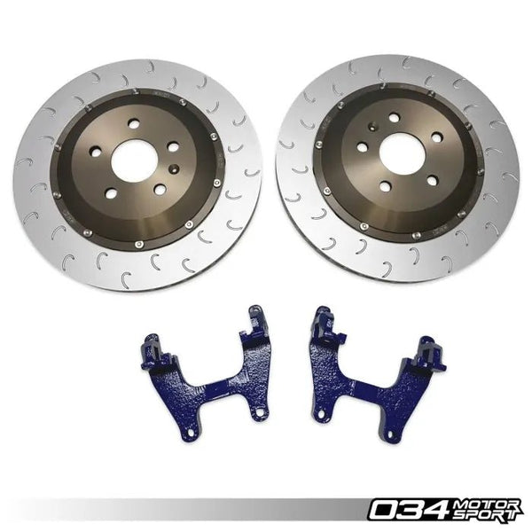 034Motorsport 2-Piece Floating Rear Brake Rotor 355mm Upgrade - VW/Aud ...
