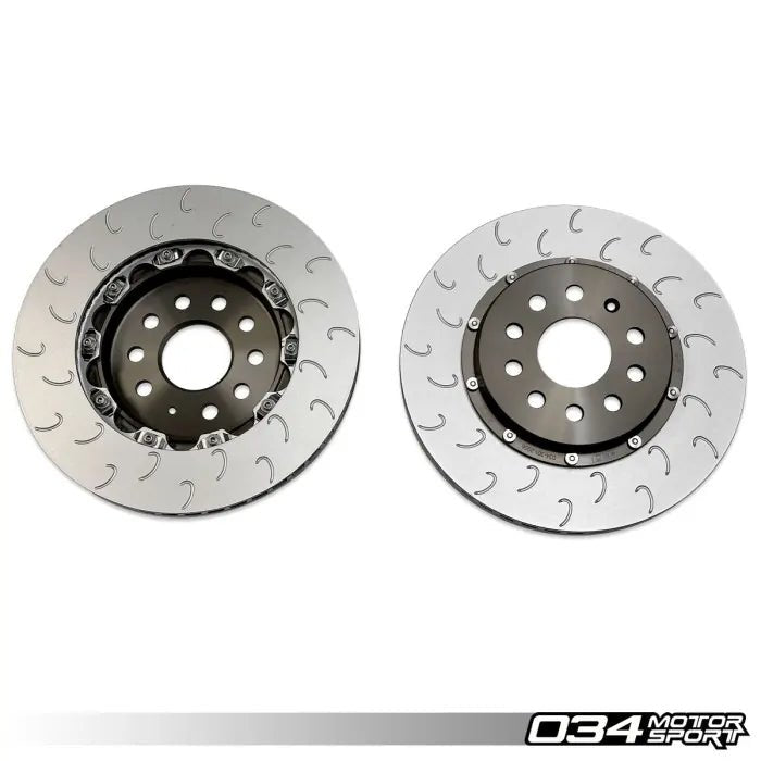 034Motorsport 2-Piece Floating Rear Brake Rotor Kit (310mm) - VW/Audi ...