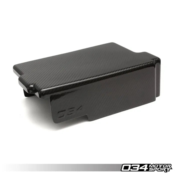 034Motorsport Carbon Fiber Battery Cover - MQB/e 1.8T/2.0T ...