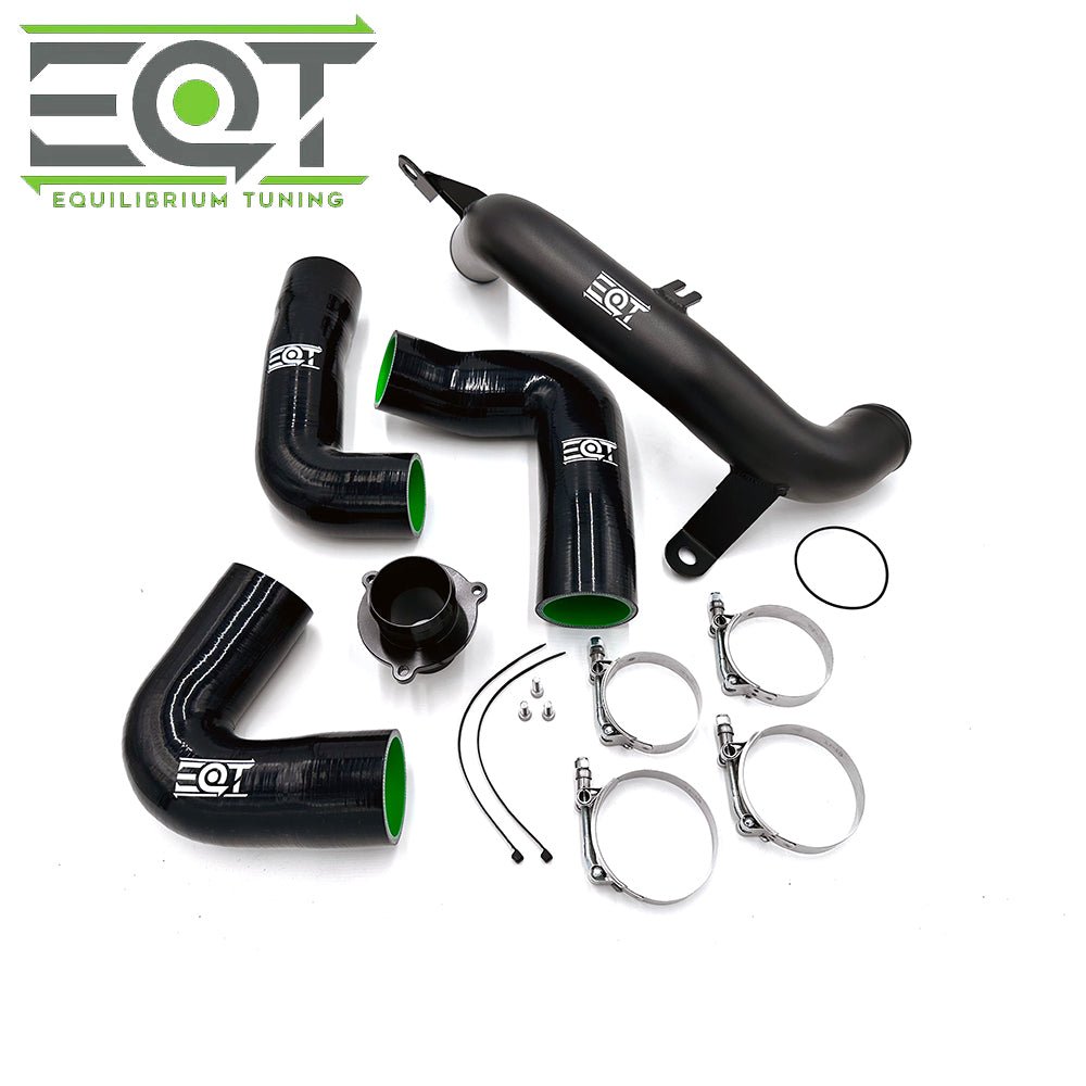 EQT 2.5" Discharge Pipe Kit (w/ TMD) - VW/Audi MQB 1.8T/2.0T ...
